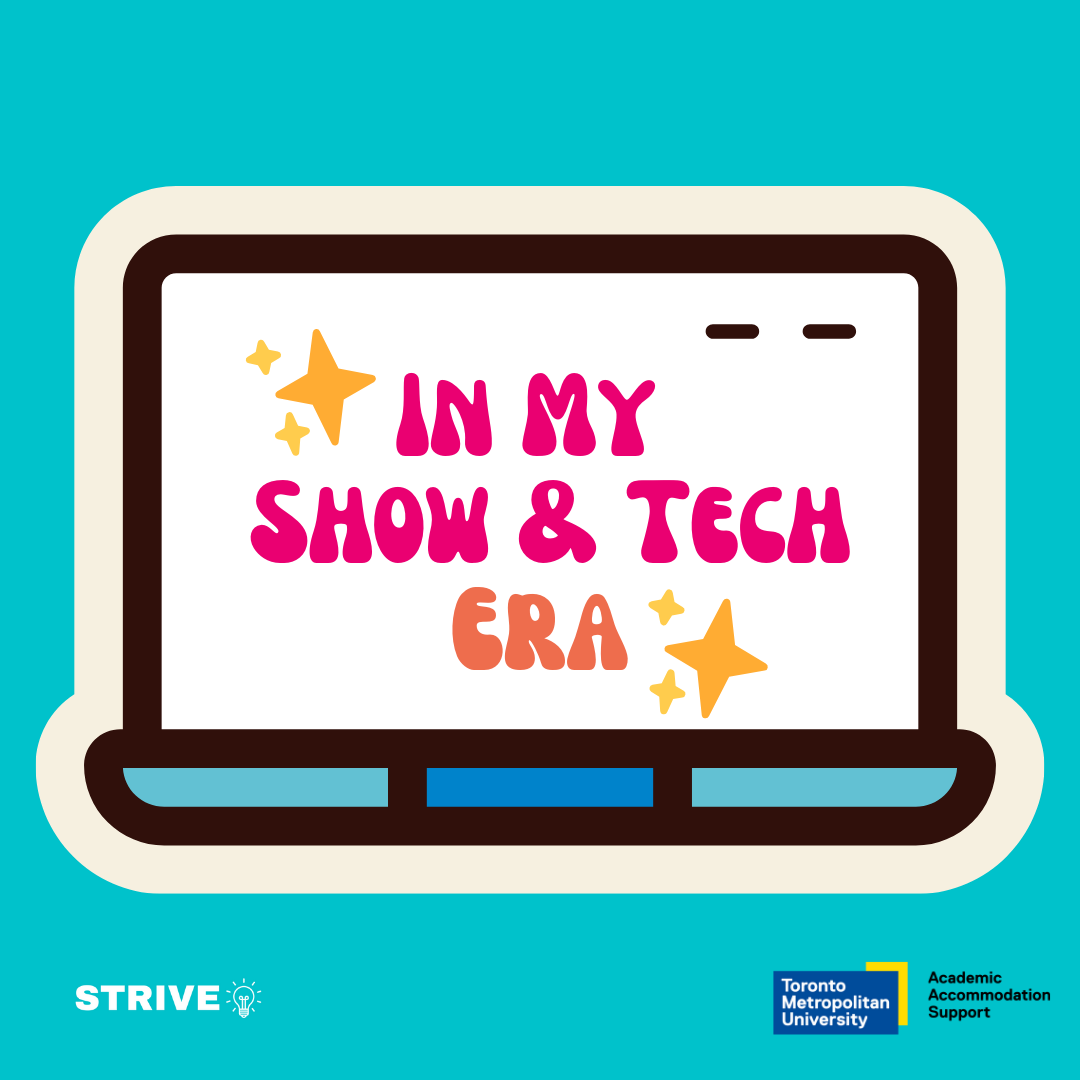 STRIVE - Academic Accommodation Support - Toronto Metropolitan University