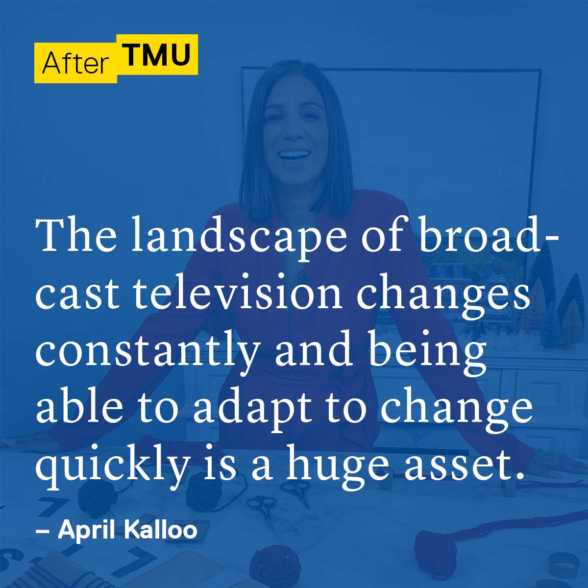 After TMU - April Kalloo - Alumni - Toronto Metropolitan University (TMU)