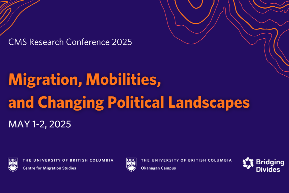 CMS Research Conference 2025: Migration, Mobilities, and Changing Political Landscapes ...