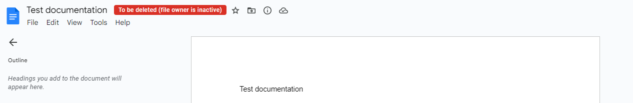 Google Workspace storage for inactive accounts - Computing and ...