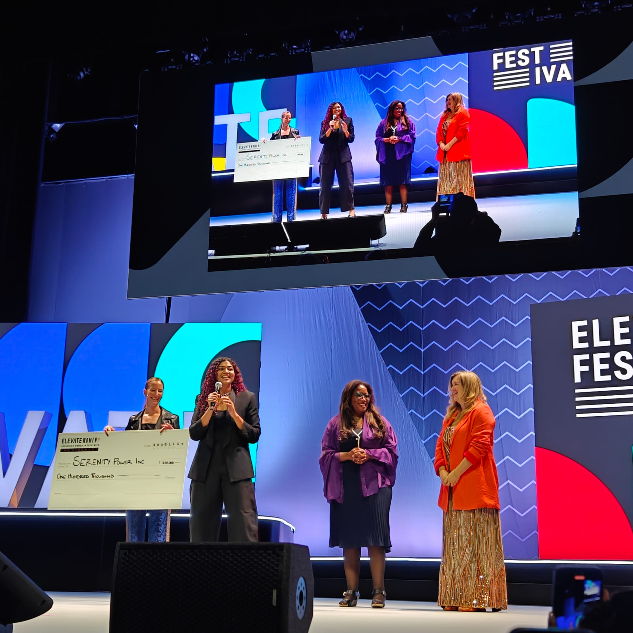 Serenity Power wins \$100K Women+ Pitch Prize at Elevate - Centre for ...