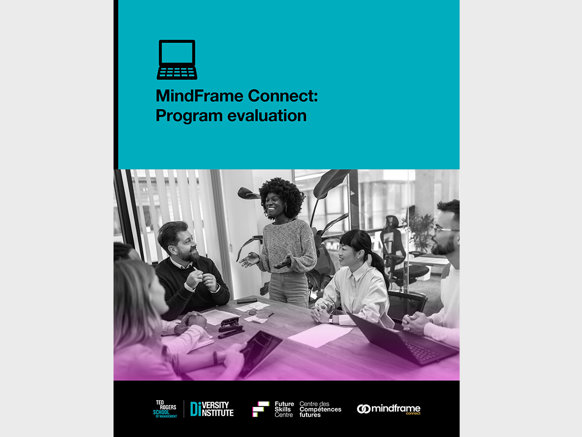 MindFrame Connect: Program evaluation - Diversity Institute - Toronto Metropolitan University (TMU)