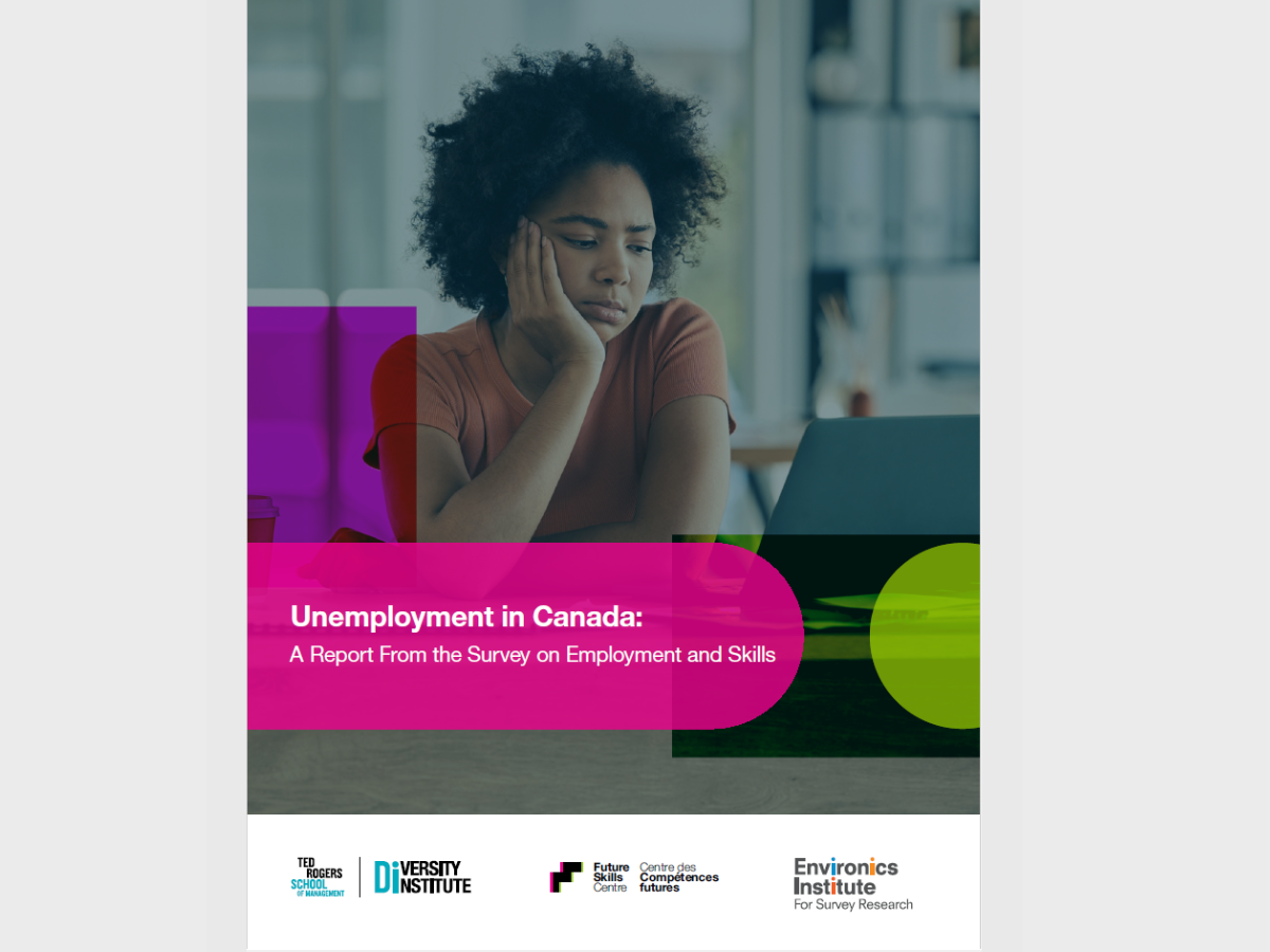 Unemployment in Canada: A Report From the Survey on Employment and ...