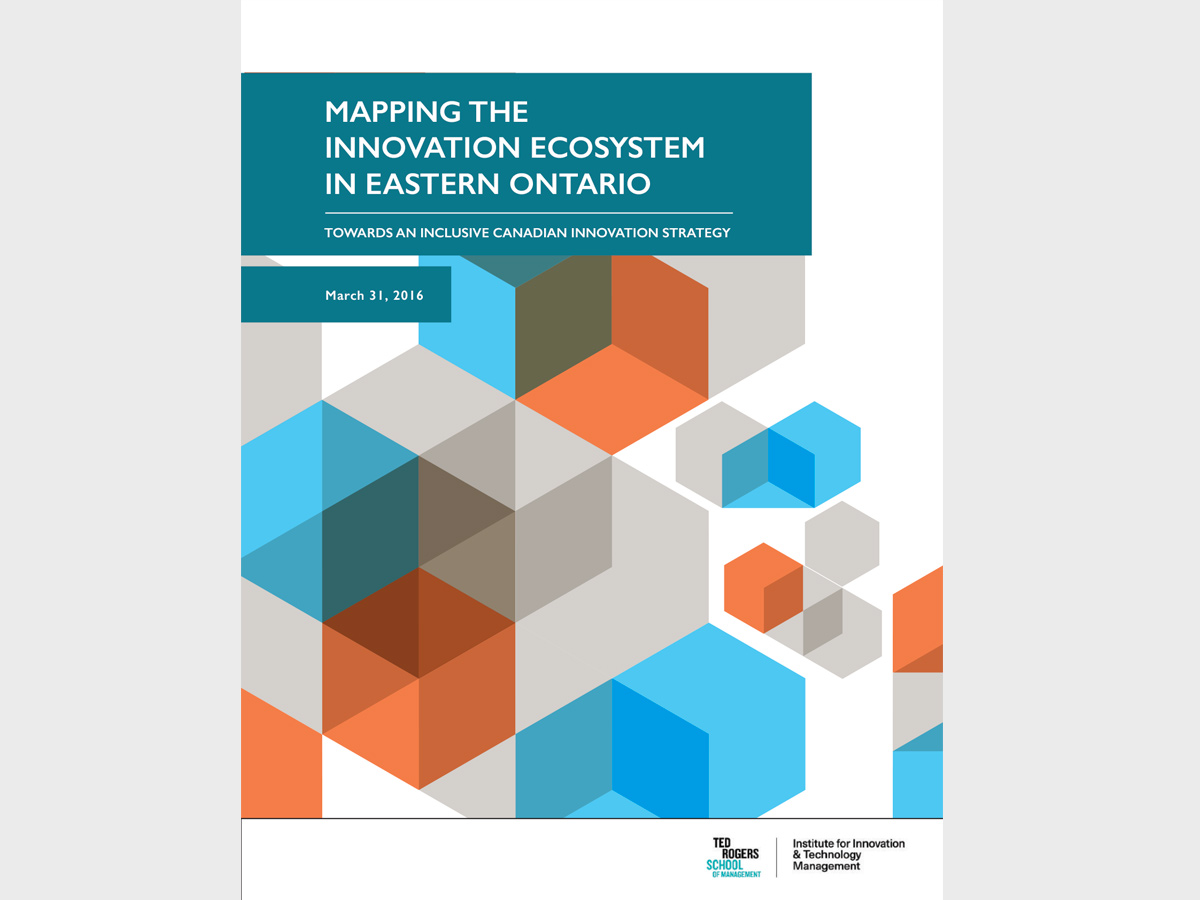 Mapping the Innovation Ecosystem in Eastern Ontario: Towards an ...