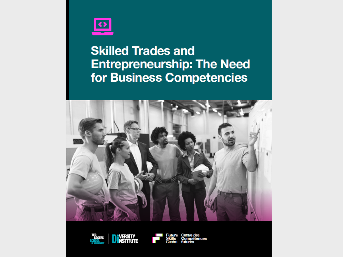 Skilled Trades and Entrepreneurship: The Need for Business Competencies ...