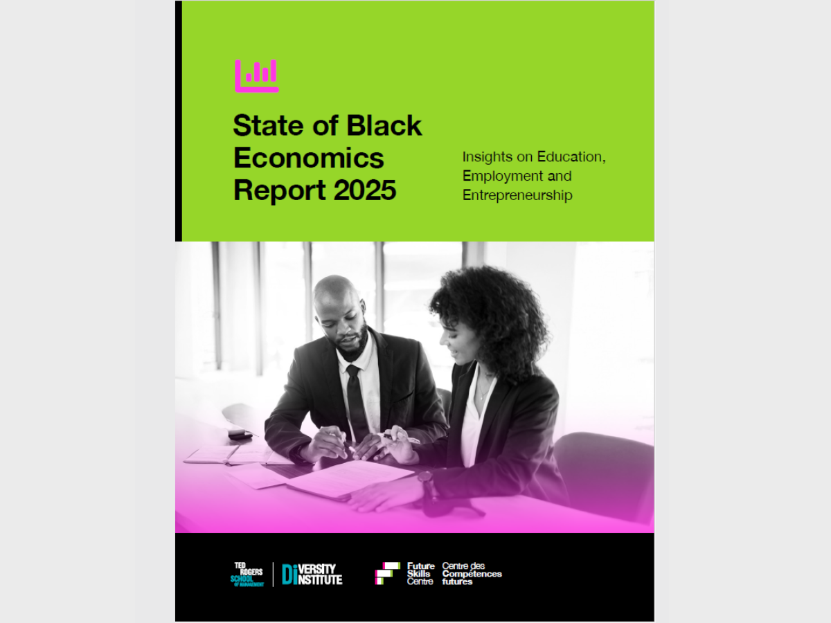 State of Black Economics Report 2025 - Diversity Institute - Toronto ...
