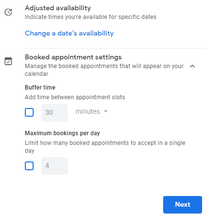 How to Use Appointment Schedule in Google Calendar - Google Workspace ...