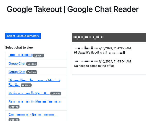 How to export, save and read Google Chat messages - Google Workspace - Toronto Metropolitan ...