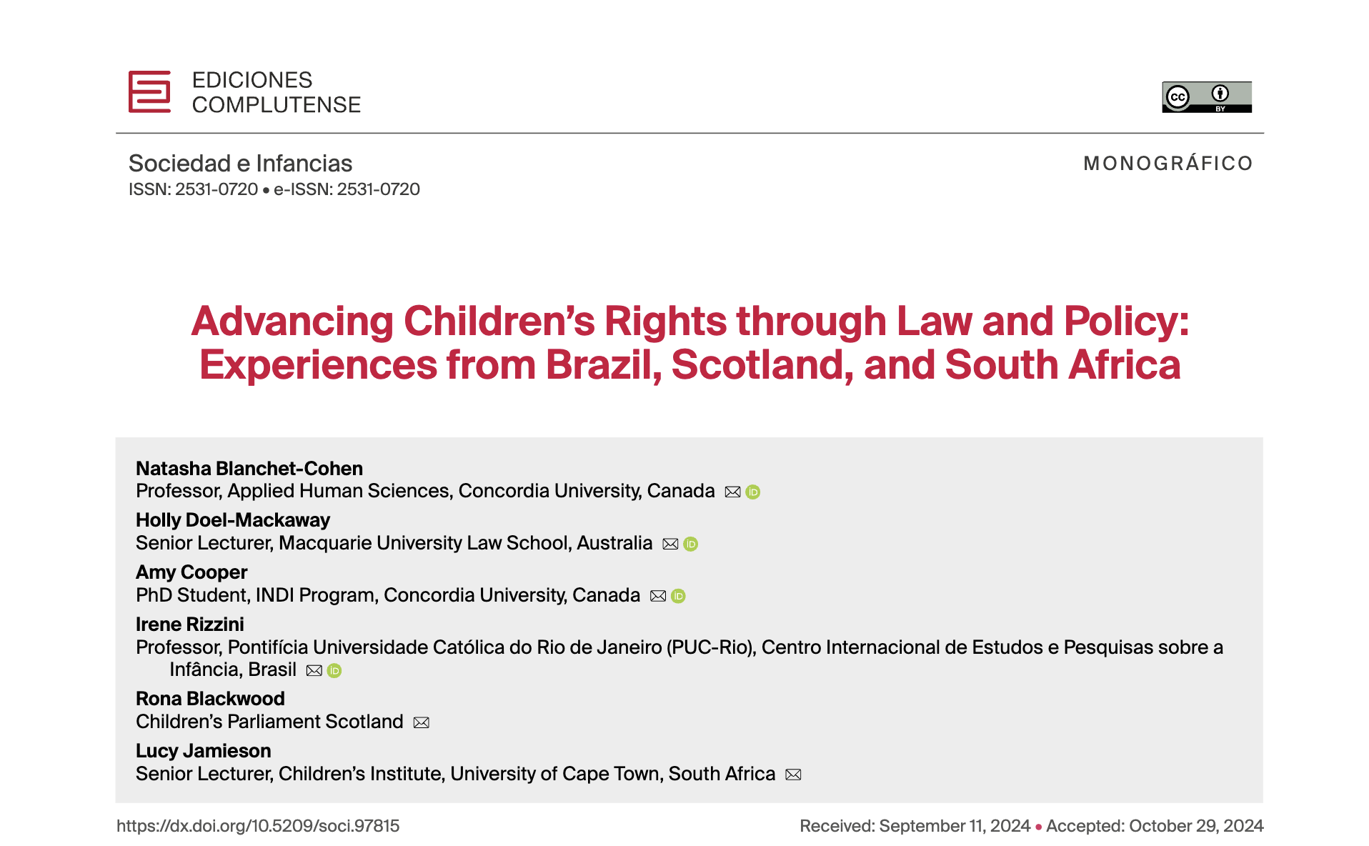 Policy Working Group - International and Canadian Child Rights ...