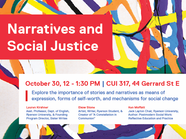 Narratives and Social Justice - Jack Layton Chair - Toronto ...