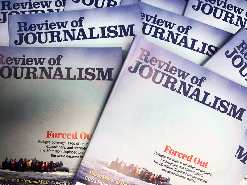 Review of Journalism nominated for multiple COPAs - School of ...