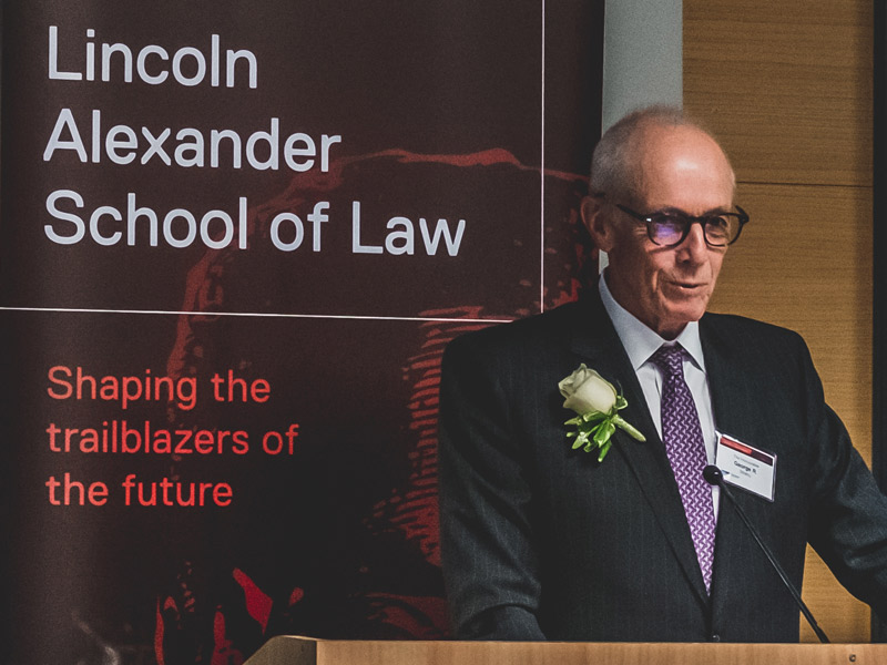 Recognizing The Honourable George R. Strathy - Lincoln Alexander School ...