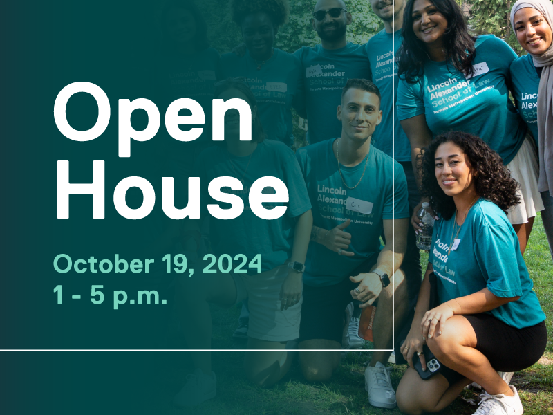 Lincoln Alexander Law Open House - Lincoln Alexander School of Law ...