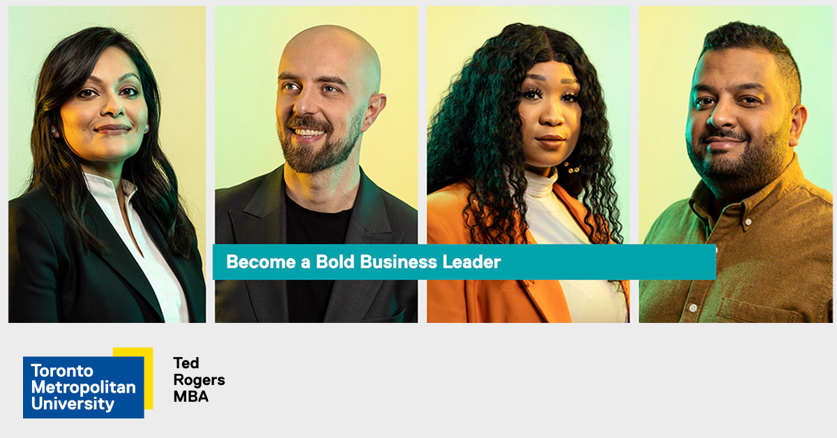 Master of Business Administration - Toronto Metropolitan University (TMU)