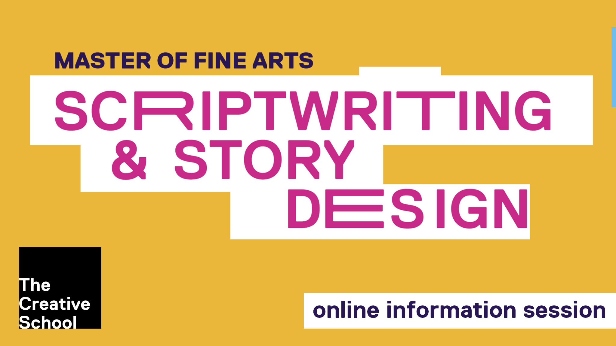 MFA Scriptwriting & Story Design - Toronto Metropolitan University