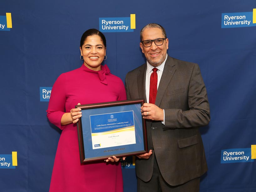 A Ryerson Awards Night to remember - News and Events - Toronto ...