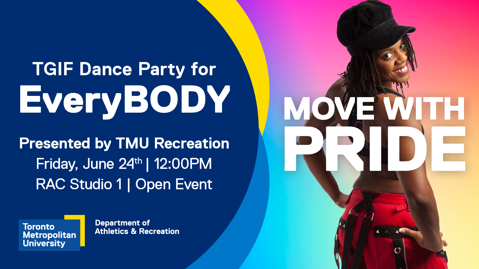 Move with Pride: Dance Party for EveryBODY - Recreation - Toronto ...