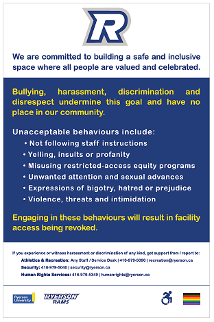 Community Standards of Respect & Inclusion - Recreation - Toronto ...