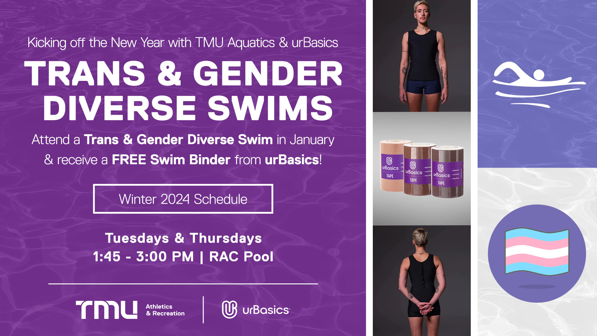 Giveaways at Trans & Gender-Diverse Swim - Recreation & Active ...