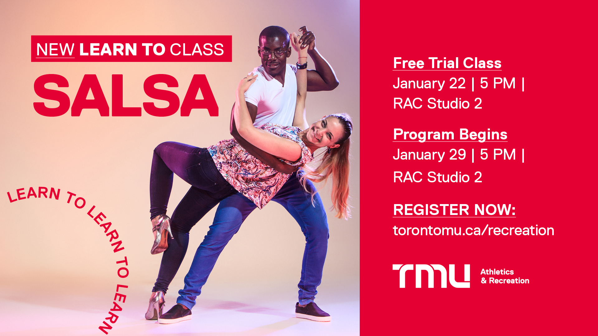 Learn To Classes - Recreation - Toronto Metropolitan University