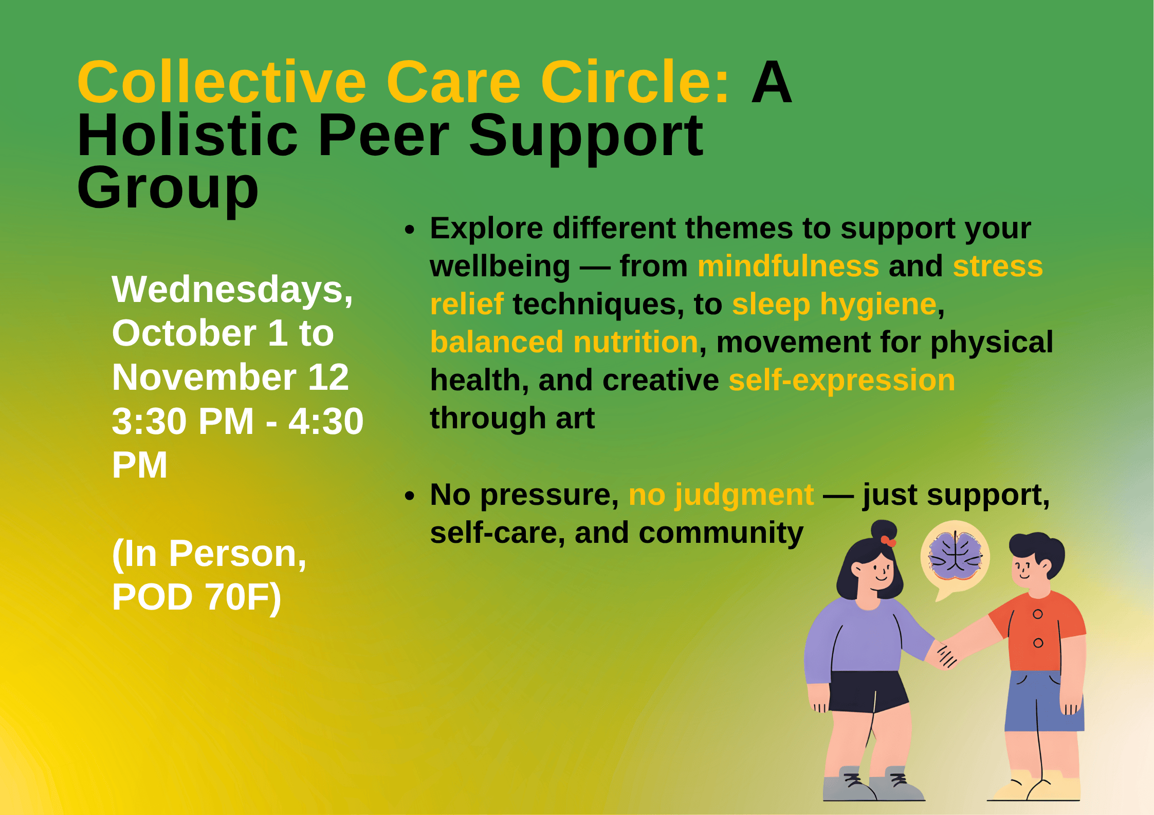 Peer Support - Student Wellbeing - Toronto Metropolitan University (TMU)