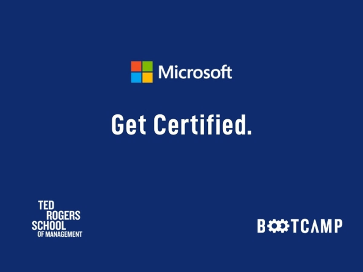 Microsoft Certification - Business Career Hub - Ted Rogers School of ...