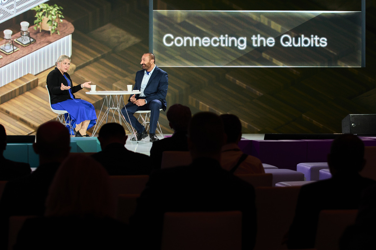 CRL Director, Dr. Mashatan speaks at the Innotribe Stage of Swift ...