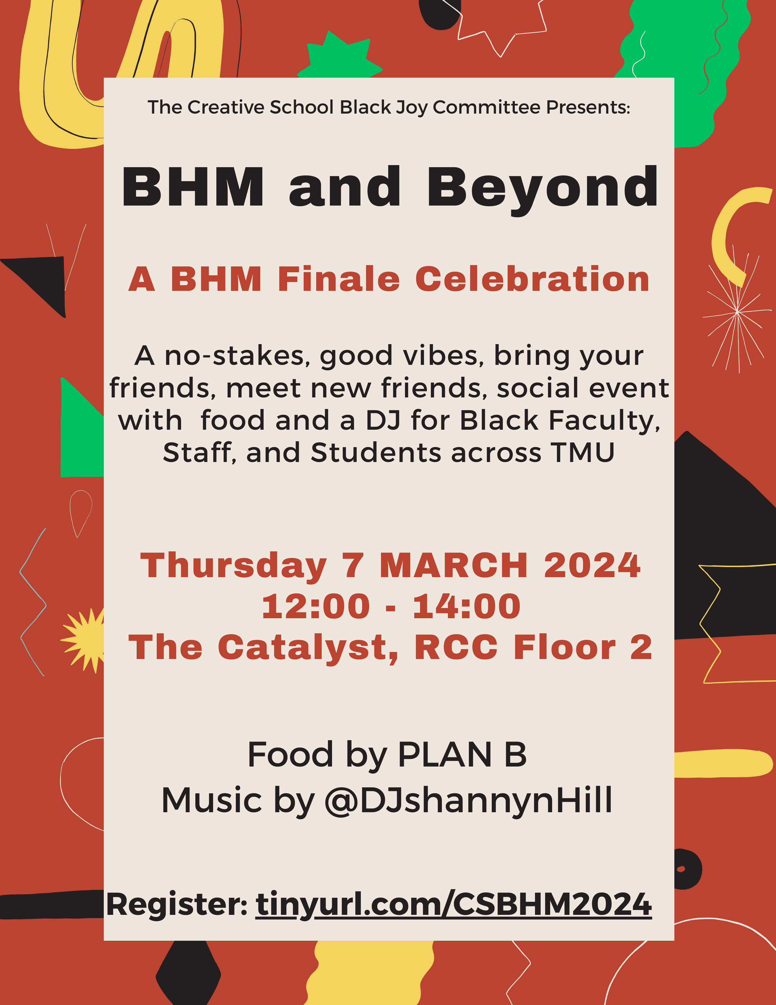 BHM and Beyond - The Catalyst - Toronto Metropolitan University (TMU)