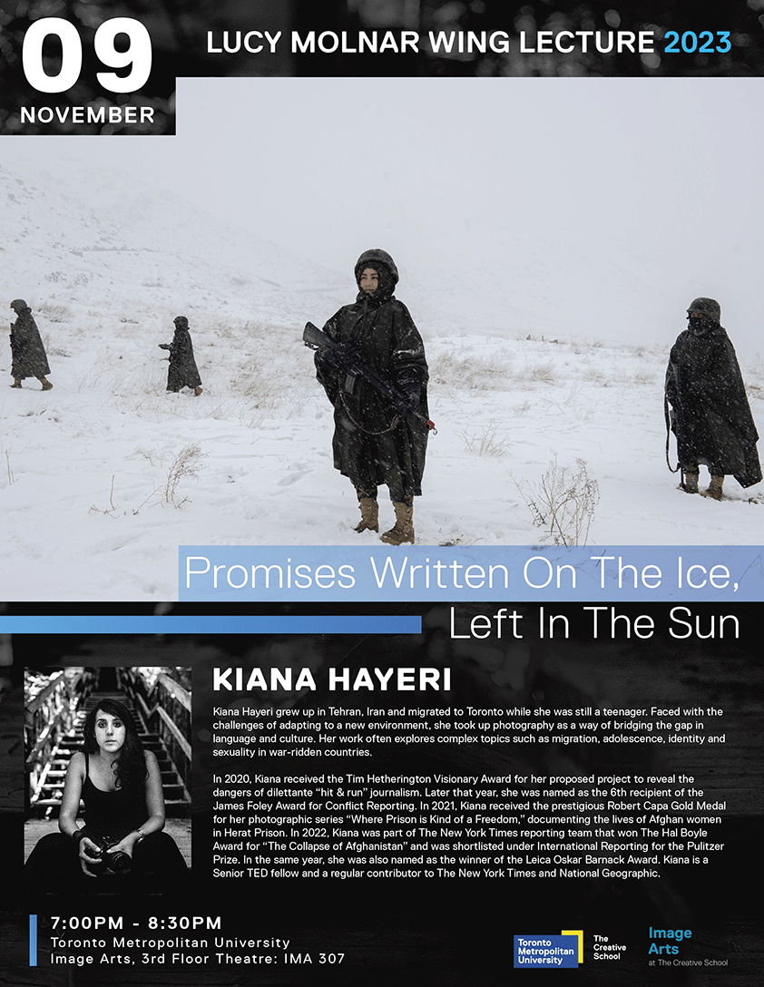 Lucy Molnar Wing Lecture 2023: Kiana Hayeri – Promises Written On The ...