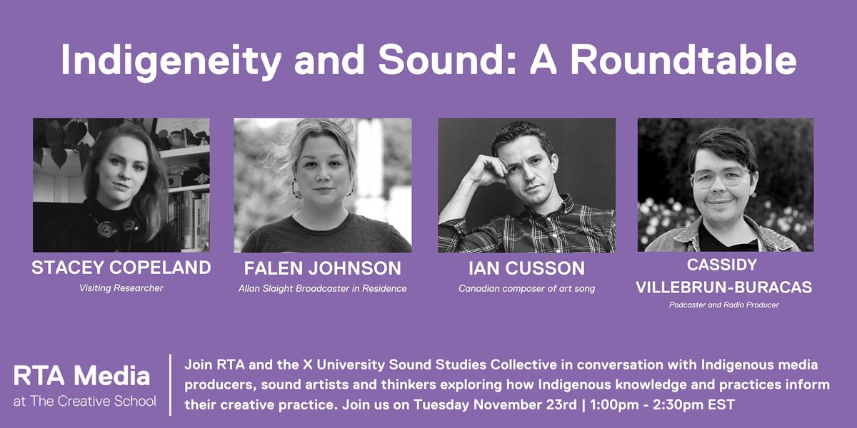 Reclaiming sound: How Indigeneity informs creative practice - The ...