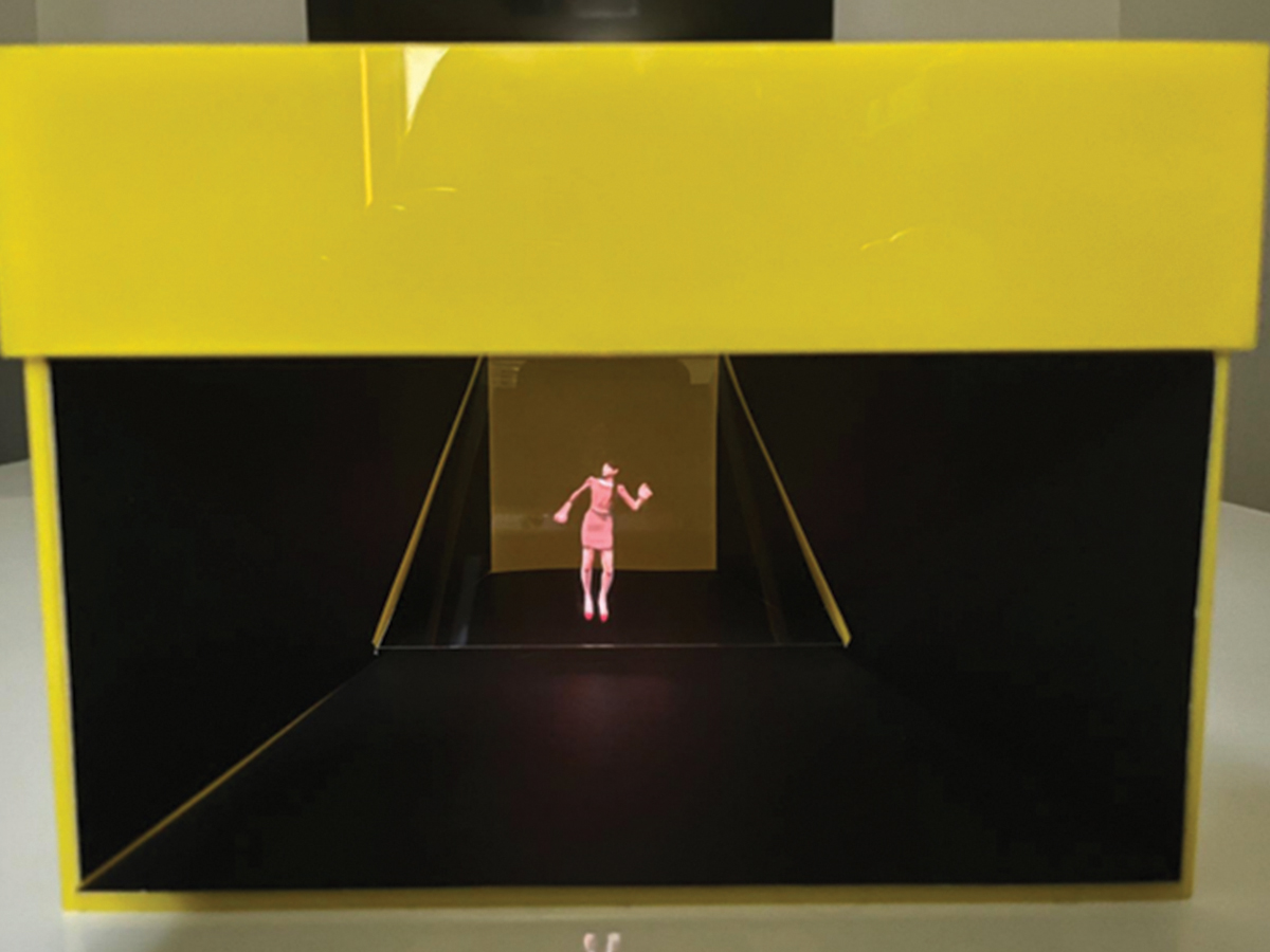 Master of Digital Media student explores interactive holograms in live ...