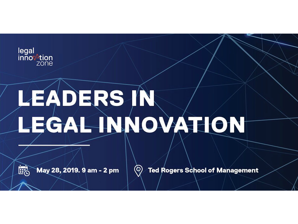 Leaders in Legal Innovation - Zone Learning - Toronto Metropolitan ...