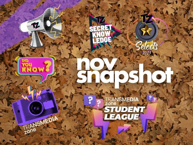 Upcoming Events in November - Transmedia Zone - Toronto Metropolitan ...